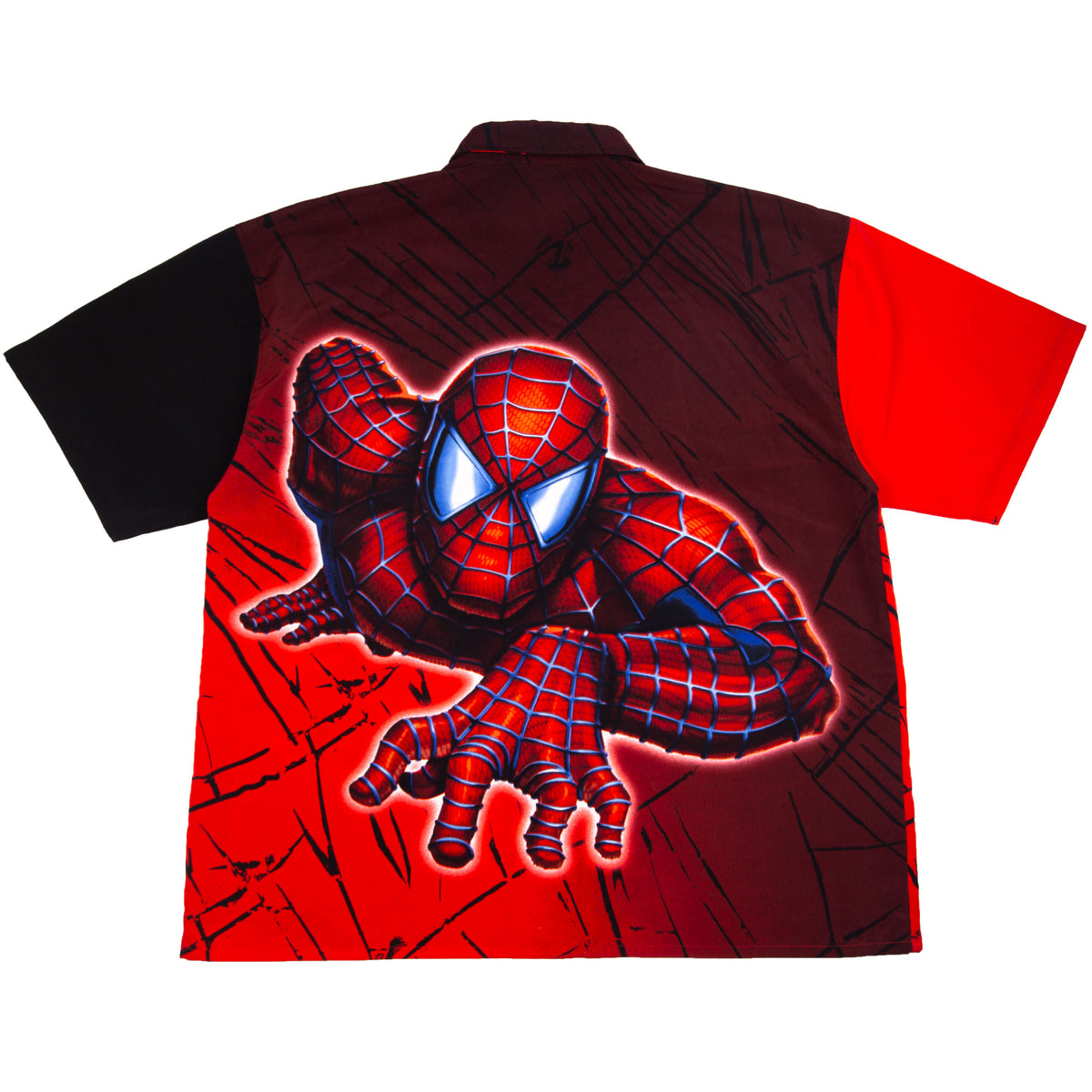 Spider Man Button Up Shirt