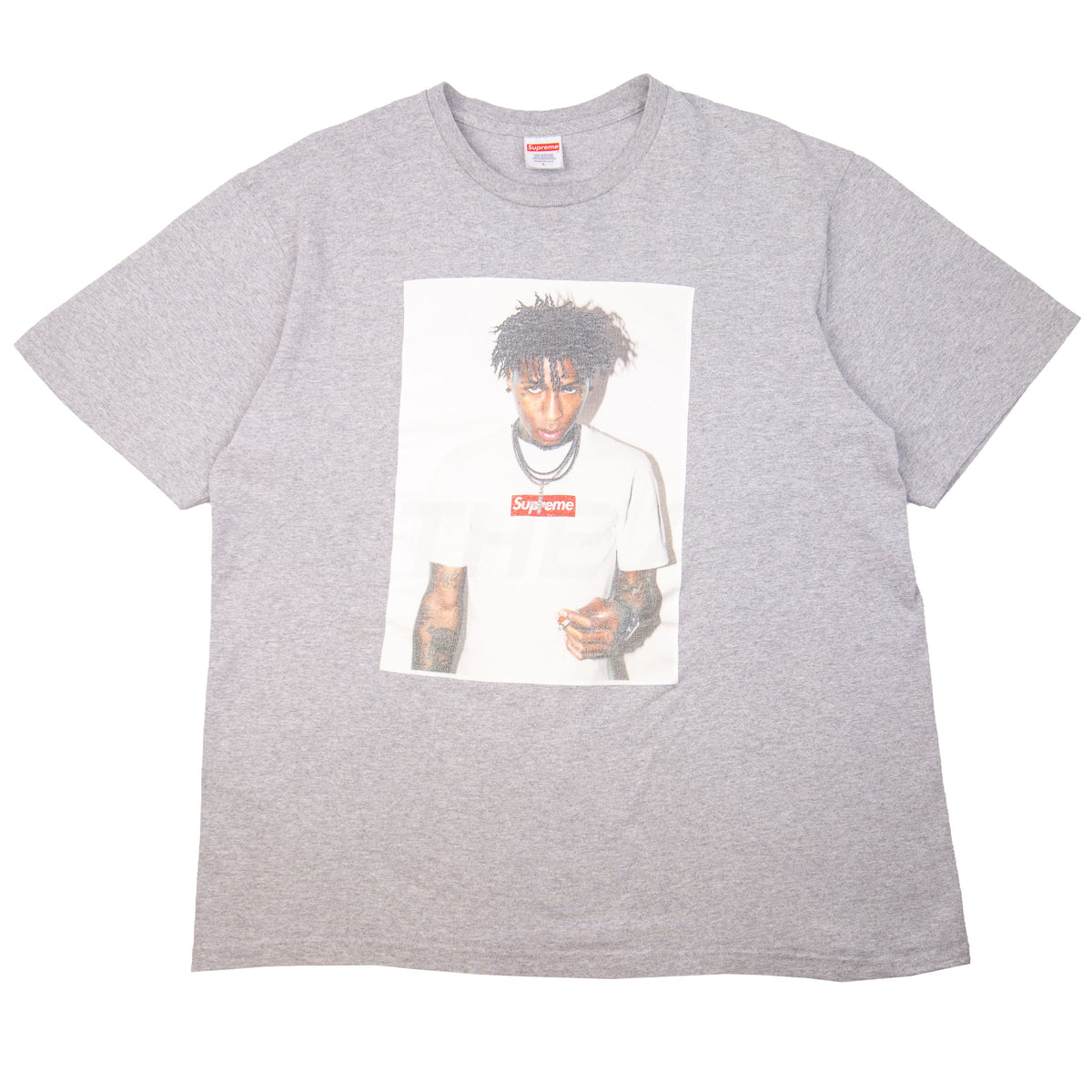 Supreme Grey NBA Youngboy Tee PRE-OWNED – On The Arm