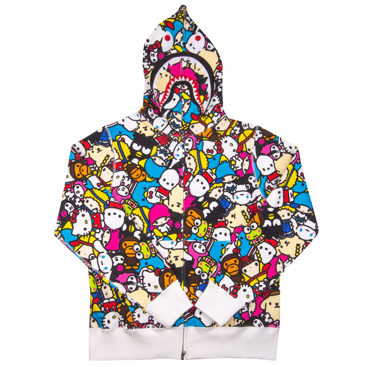 Bape Sanrio Characters Shark Full Zip – On The Arm