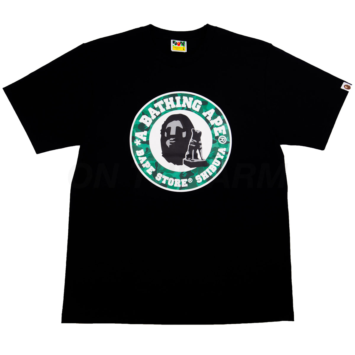Bape Black Shibuya Store Exclusive Tee – On The Arm