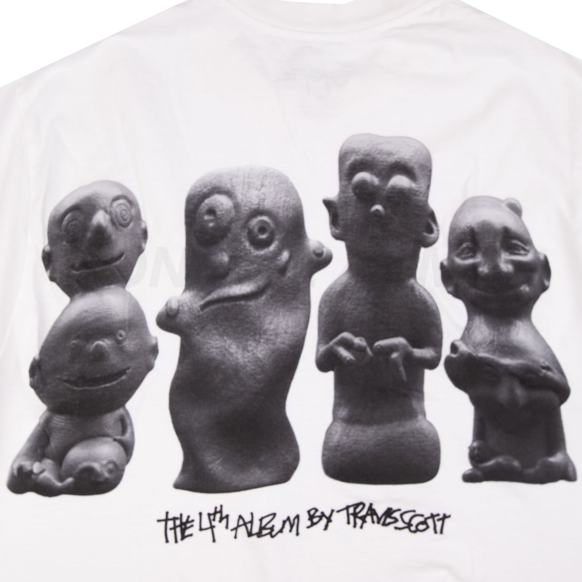 Travis Scott White Utopia B1 Tee – On The Arm