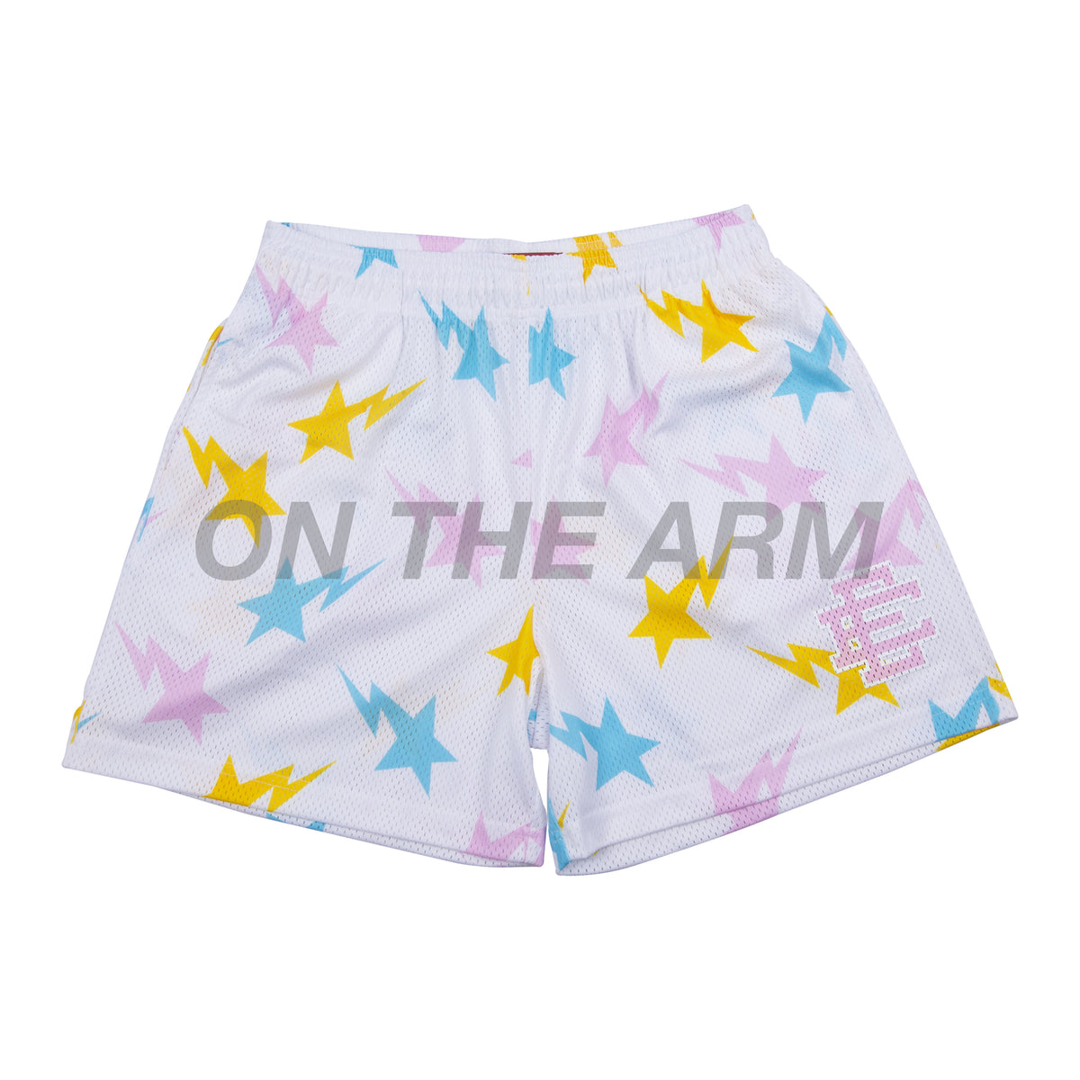 Bape White Eric Emanuel Basketball Shorts – On The Arm
