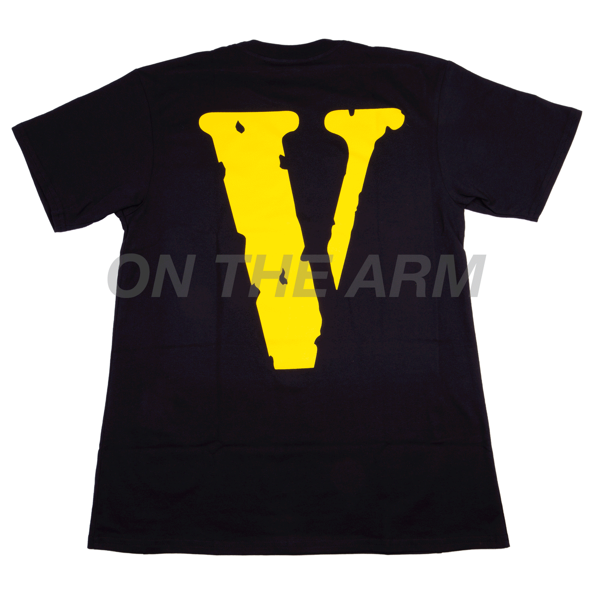 VLONE Black/Yellow FRIENDS Tee – On The Arm