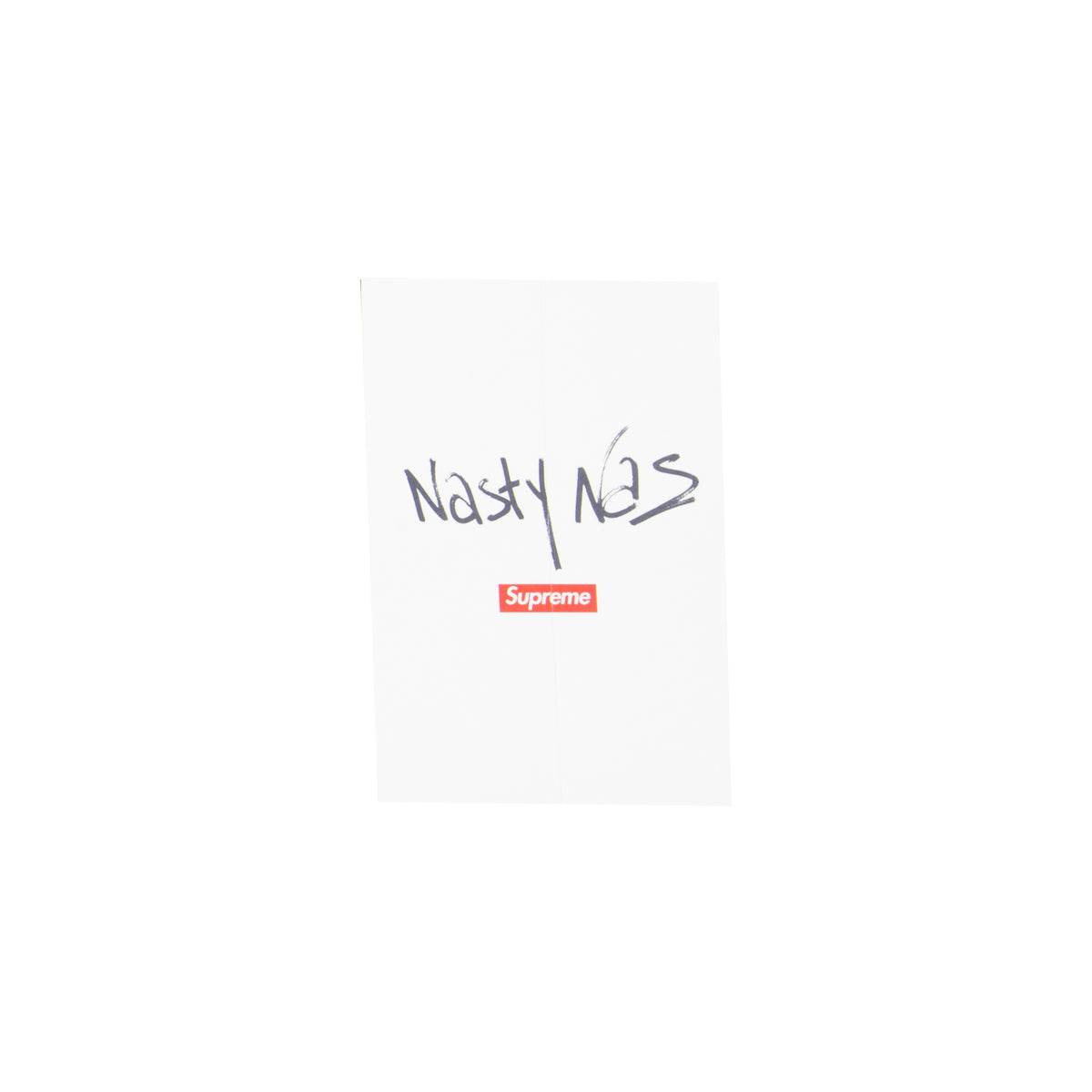 Supreme Nas Sticker – On The Arm