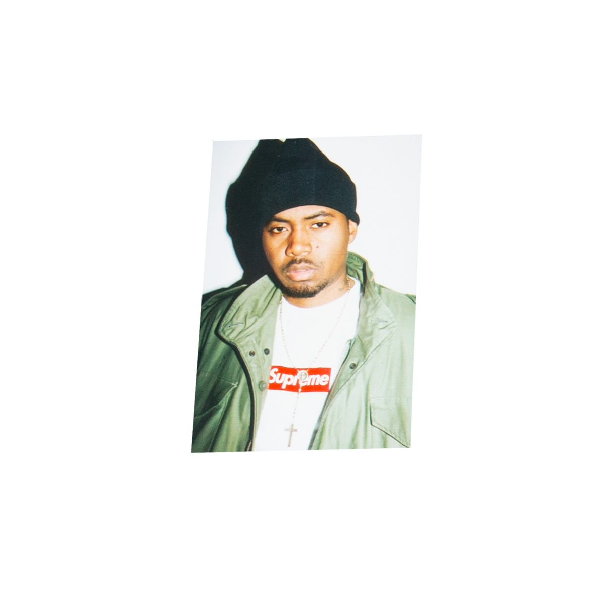 Supreme Nas Sticker – On The Arm
