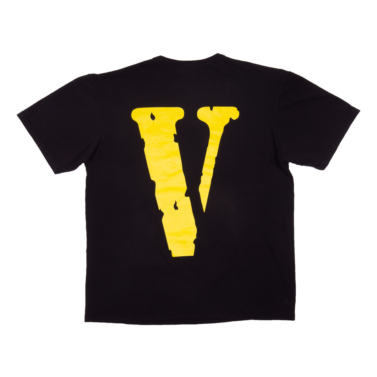VLONE Yellow Staple Tee – On The Arm