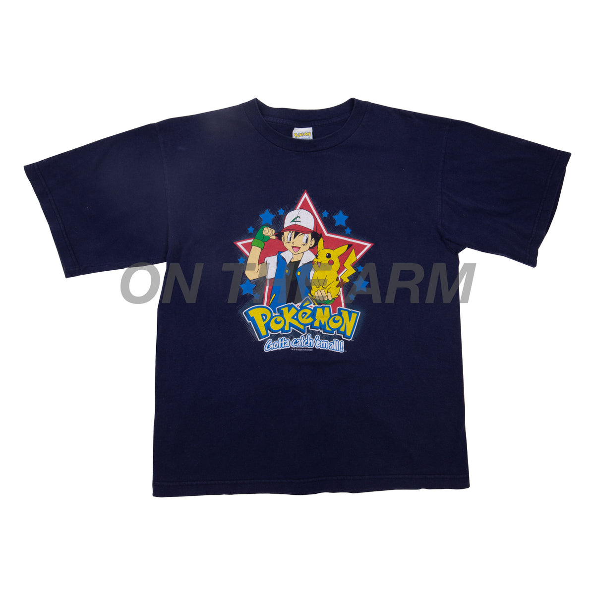 Vintage Navy Pokemon Tee – On The Arm