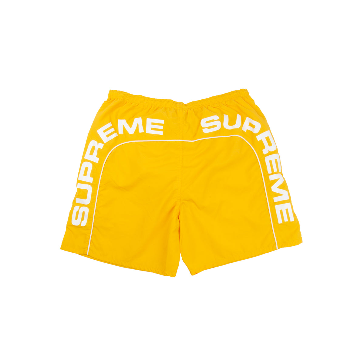 Supreme Yellow Arc Logo Trunks – On The Arm
